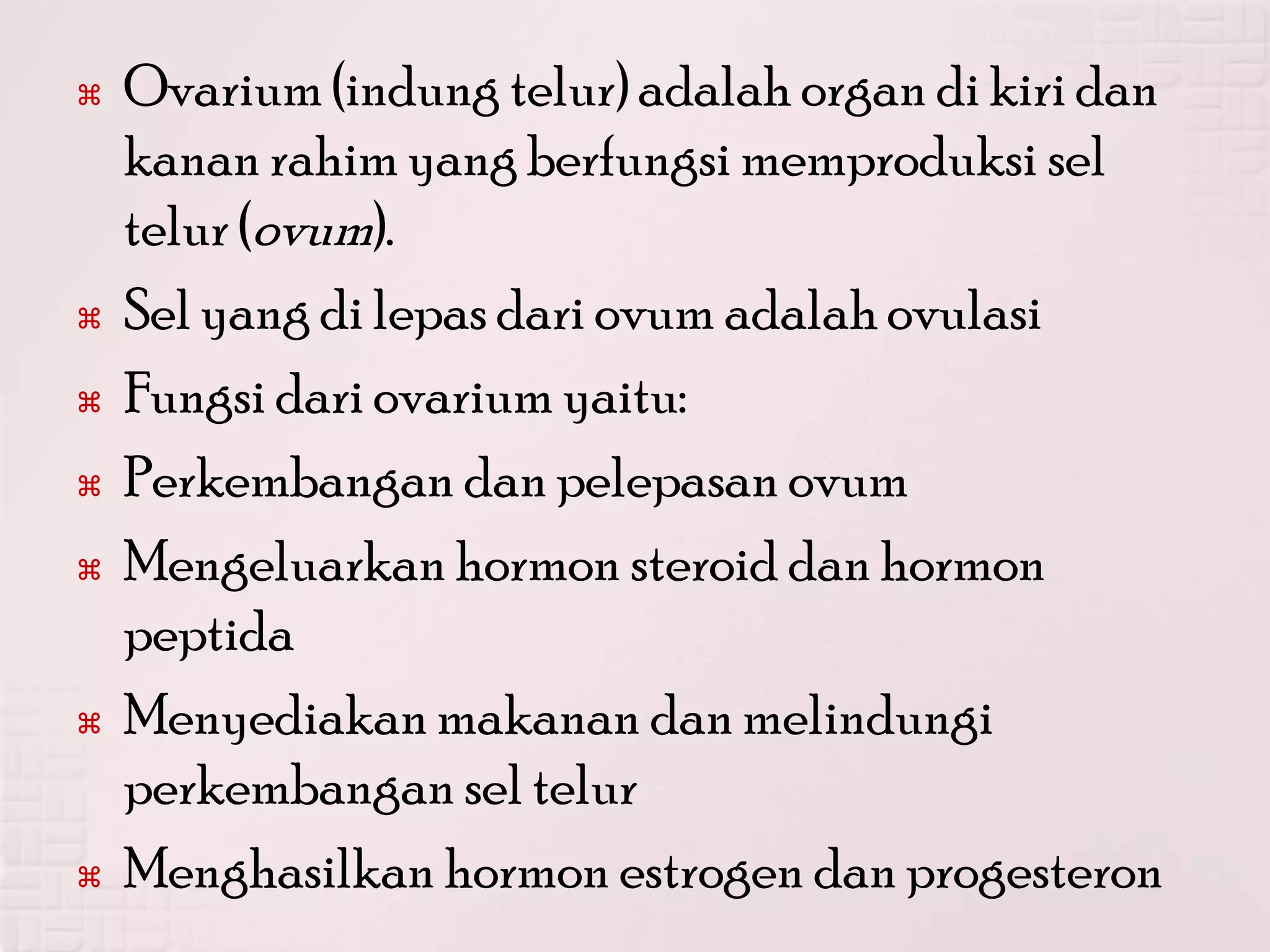 Organ reproduksi perempuan dan laki laki | PPTX