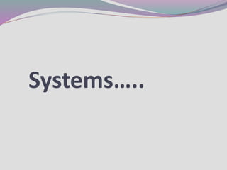 Organs and different systems | PPT