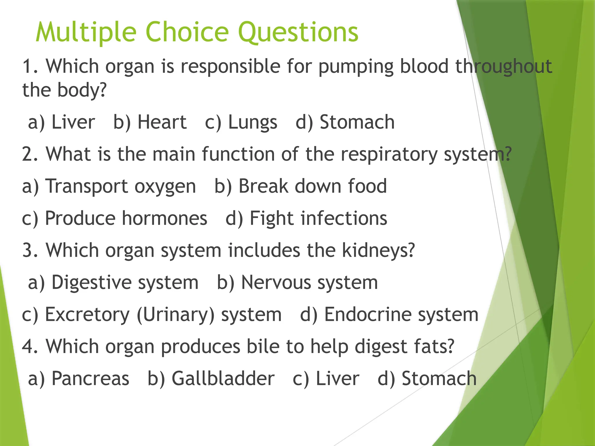 Organs_and_Organ_Systems_Quiz. for students ppt | PPT
