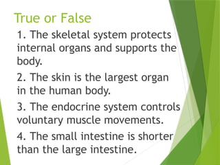 Organs_and_Organ_Systems_Quiz. for students ppt | PPTX