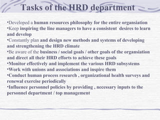 Organsing For Hrd | PPT