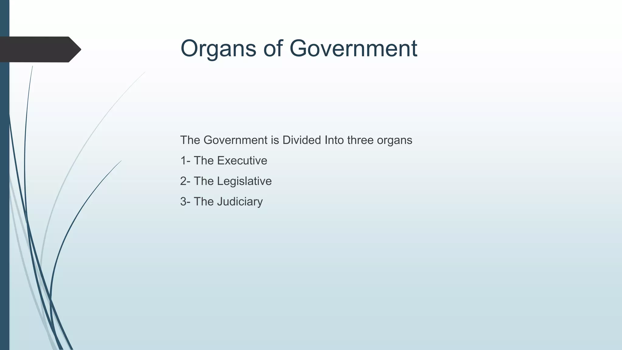Organs of govt. | PPTX