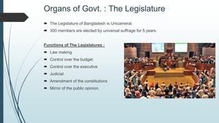Organs of govt. | PPTX