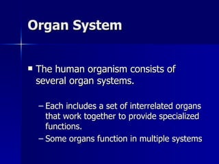 Organ system overview | PPT