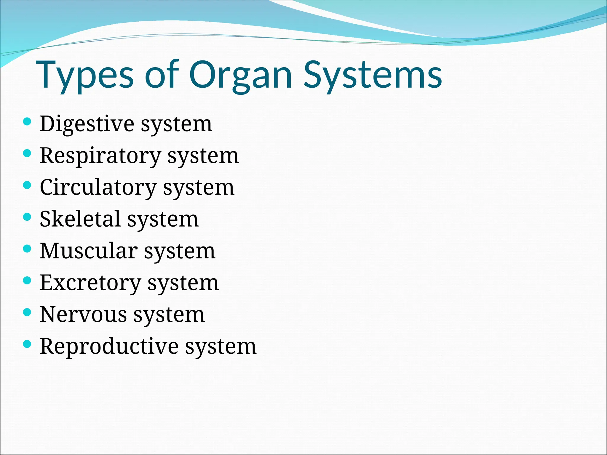 organ systems in earth and life science -ppt | PPT