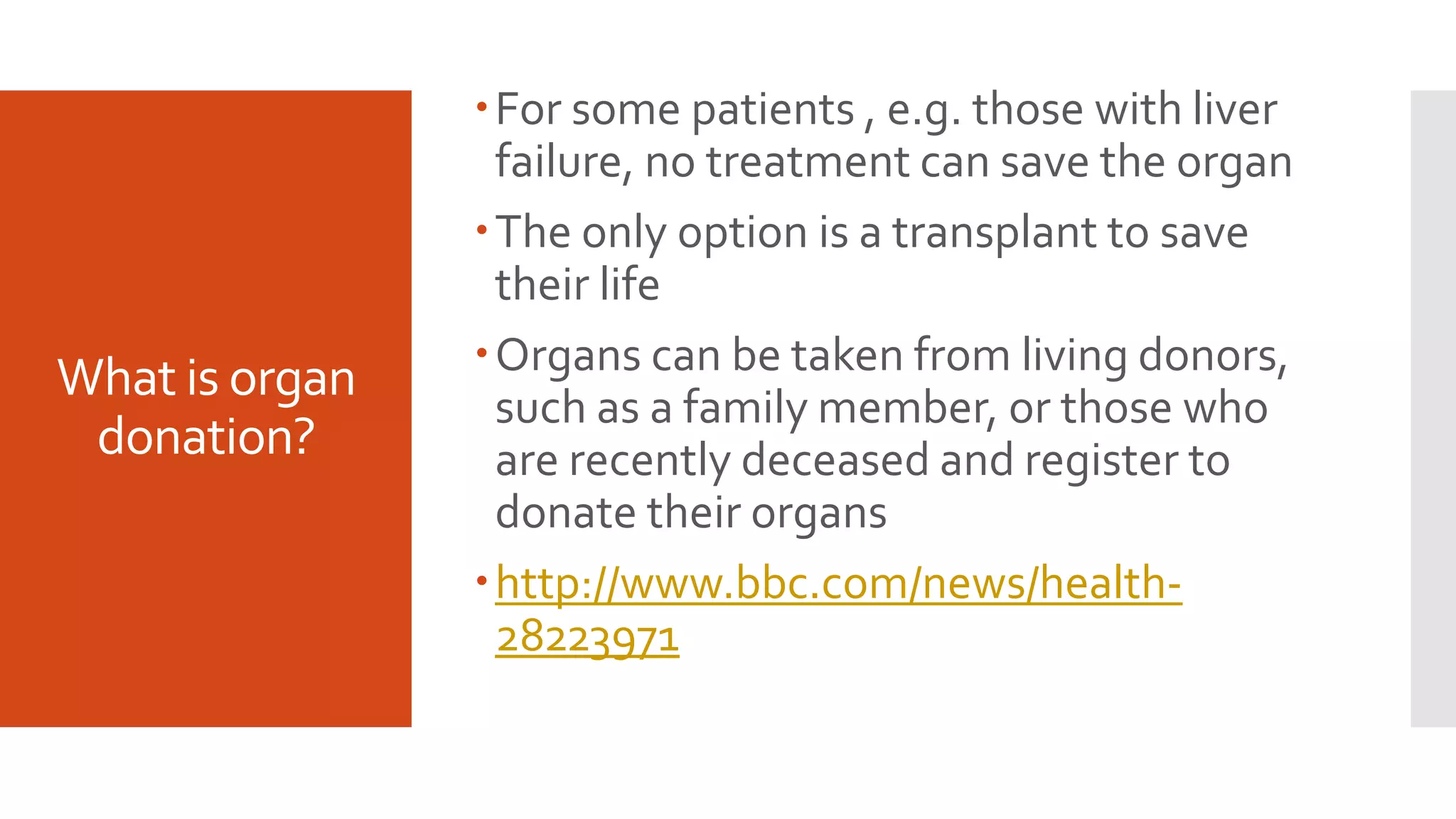 Ethics of Organ Transplantation | PPTX