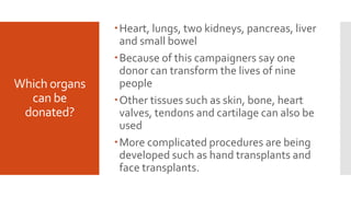 Ethics of Organ Transplantation | PPTX