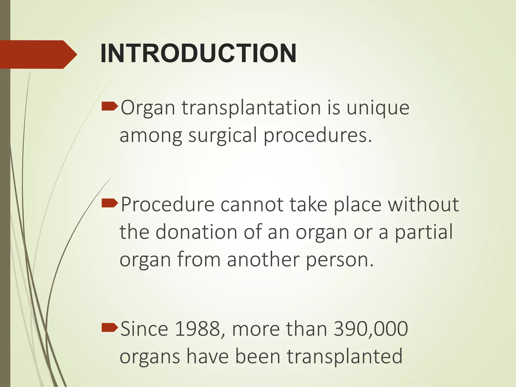 Organ transplantation | PPTX