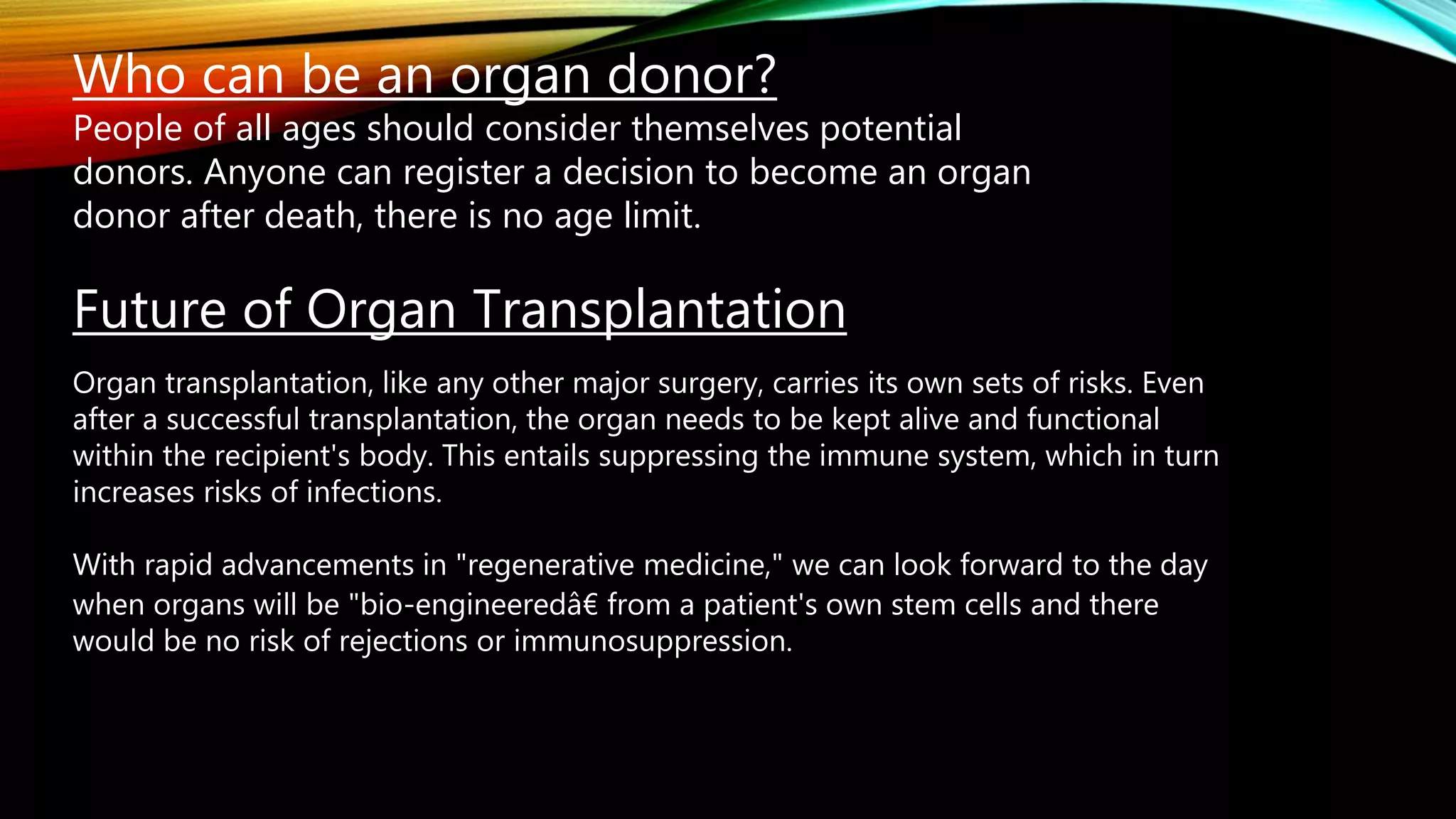 Organ transplantation | PPT