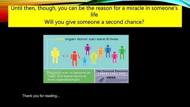 Organ transplantation | PPT