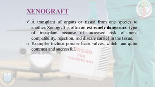 Organs transplantation | PPTX