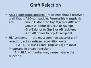 Organ transplantation heart & lung transplant | PPTX