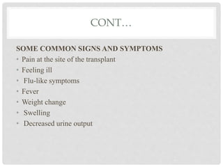 Organ transplantation ppt | PPTX | Lung and Respiratory Health ...