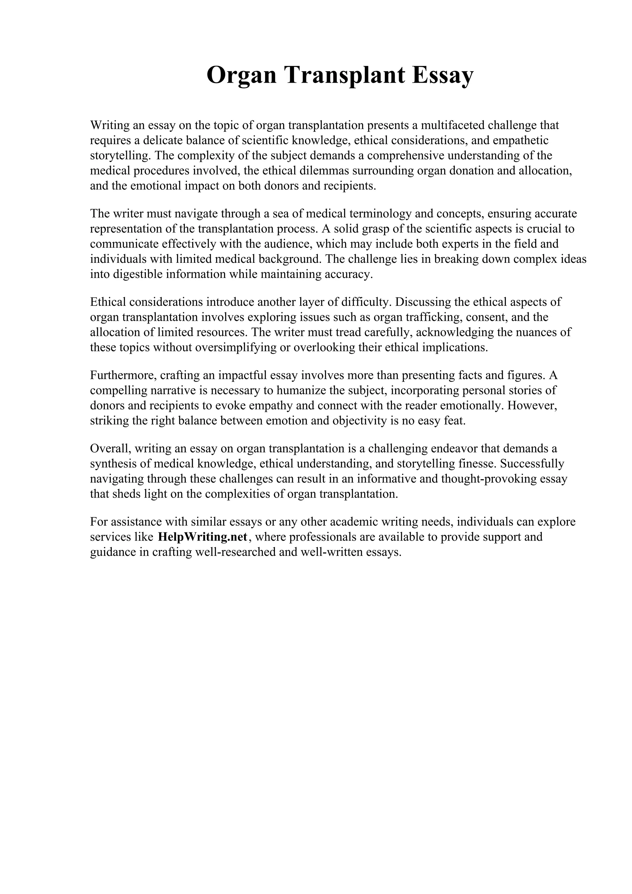 Organ Transplant Essay.pdf