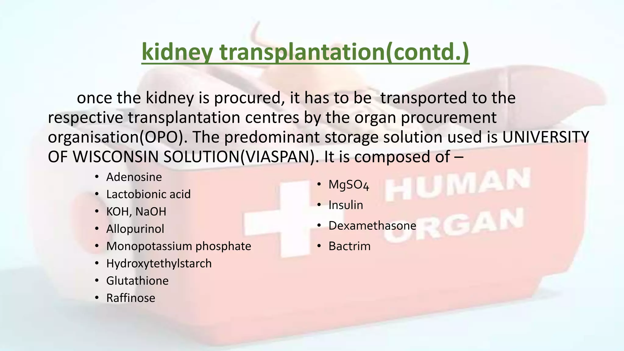 Organ transplantation | PPTX | Lung and Respiratory Health | Diseases ...