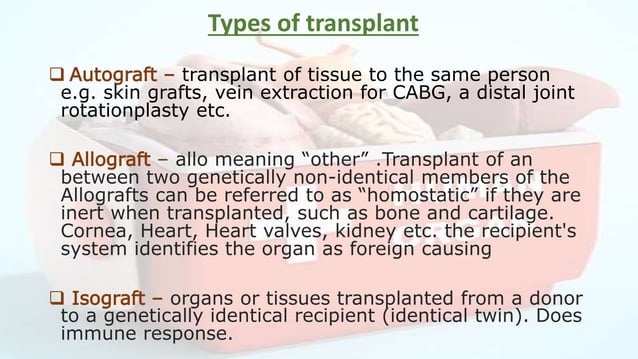 Organ transplantation | PPT