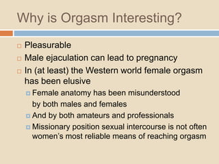 Orgasm In America Pptx