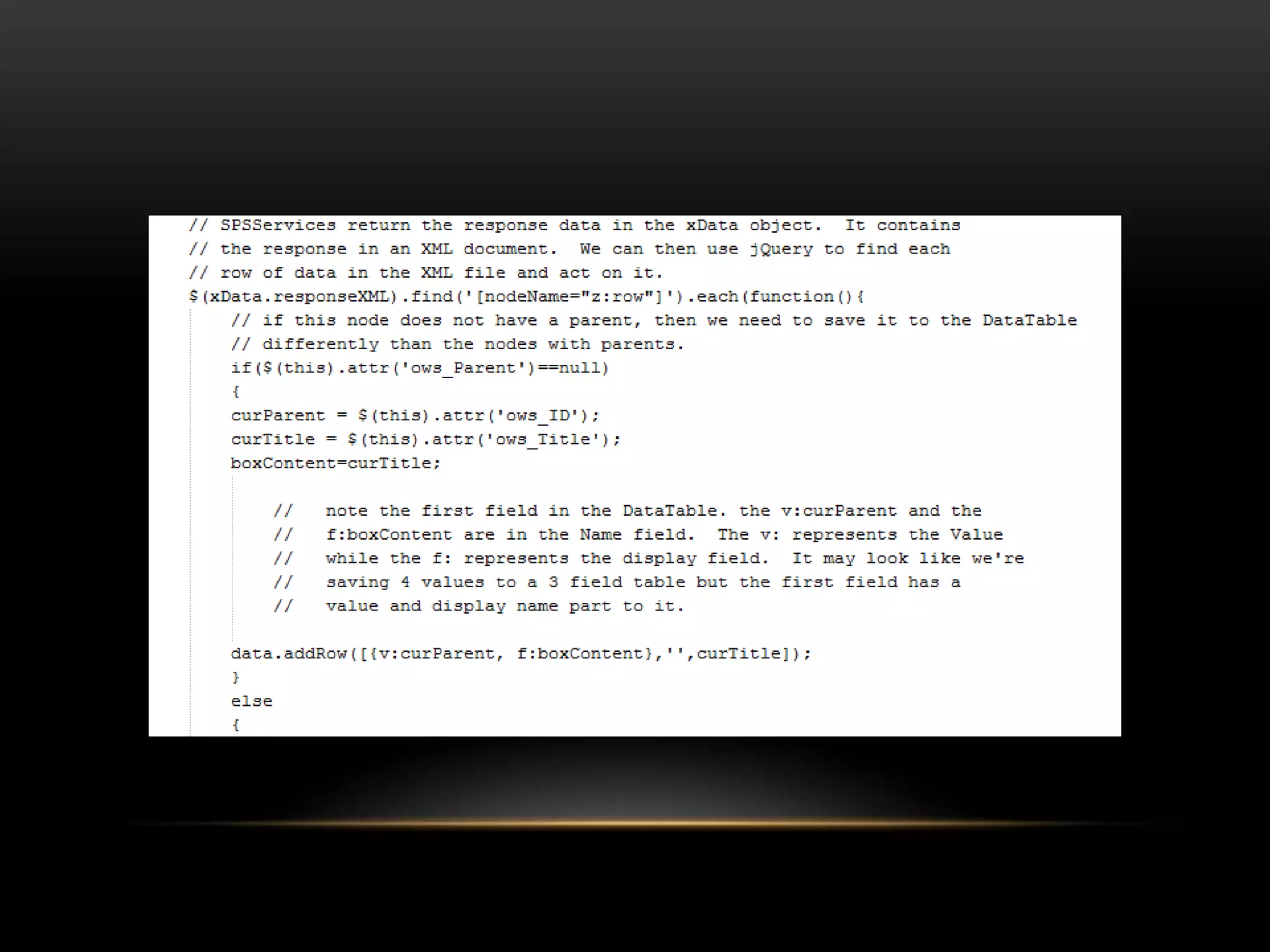 Org Chart jQuery/SharePoint/Google Charting Mashup | PPTX | Web Design and HTML | Internet