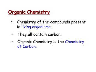 Org chem introduction (seu) | PPT