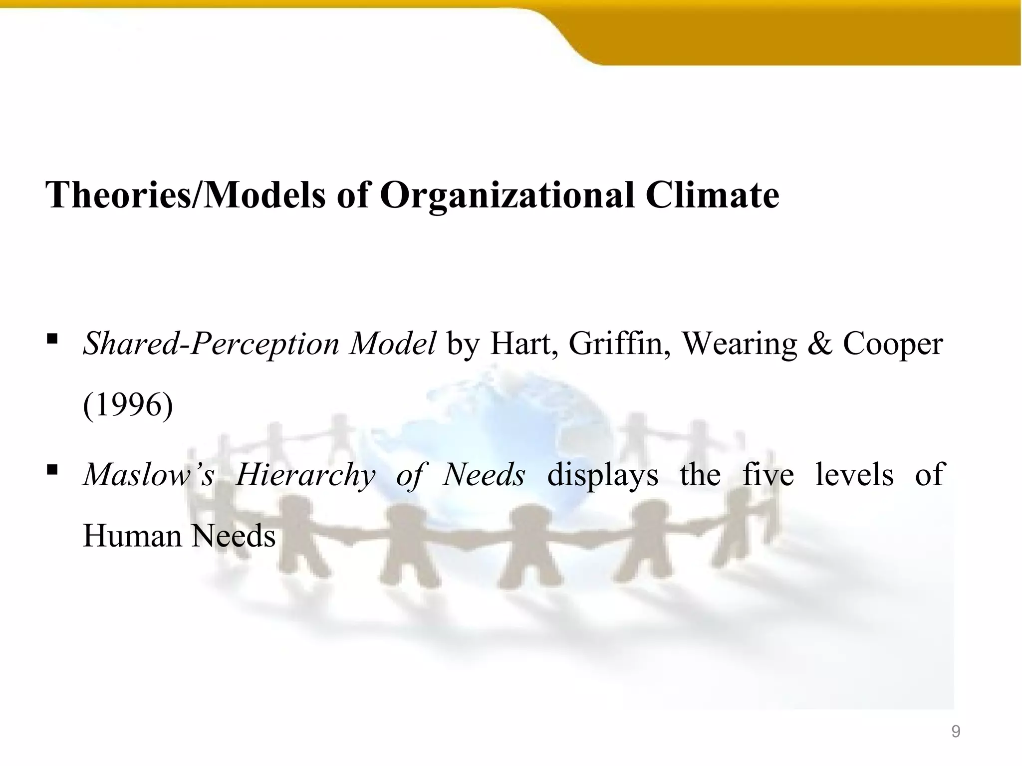 Organisational Climate | PPT