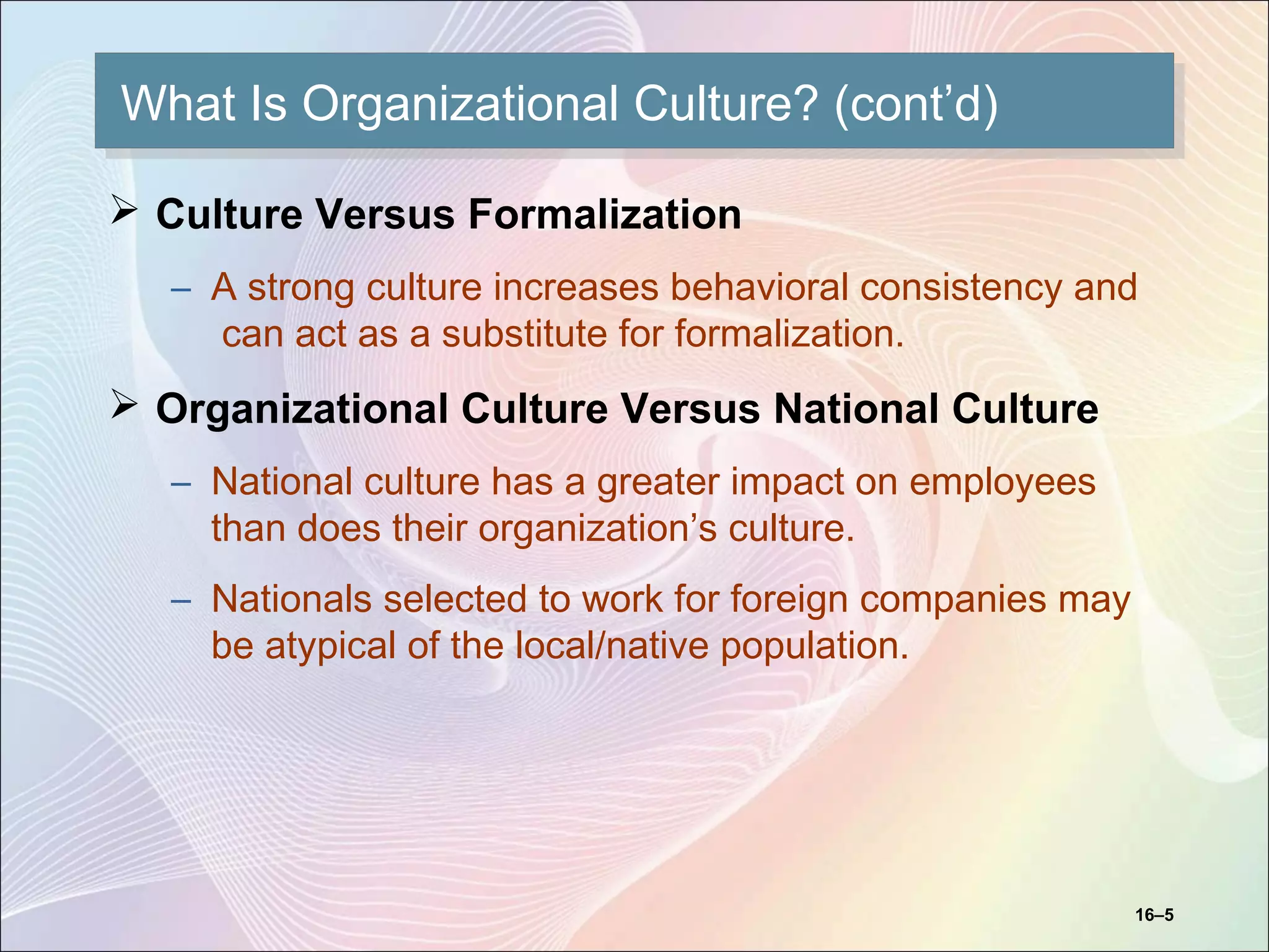 Organisational culture | PPT