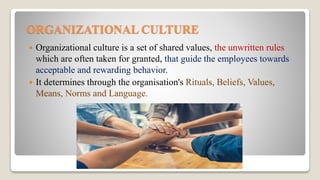 organizational culture | PPTX