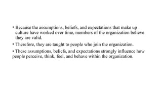 Org culture, and types building culture | PPTX