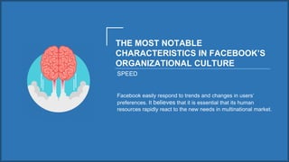 Organizational Culture - Facebook | PPTX