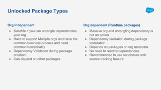 Org dependent salesforce packages | PPT