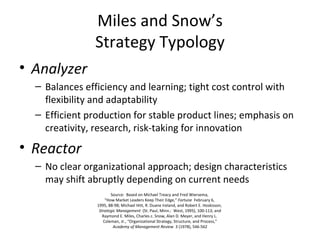 Organization Design 2 - Focus on Strategy | PPT