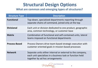 Organisation Structure | PPT