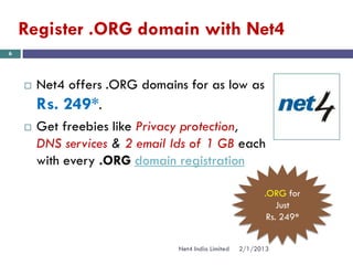 Org domain names | PPT