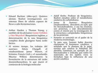 Orígenes bioquímica | PPTX