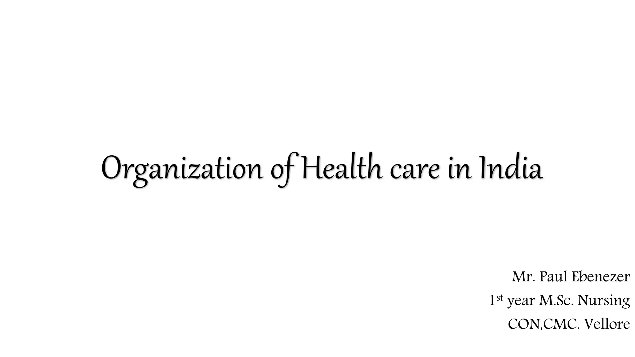Org health care | PPT
