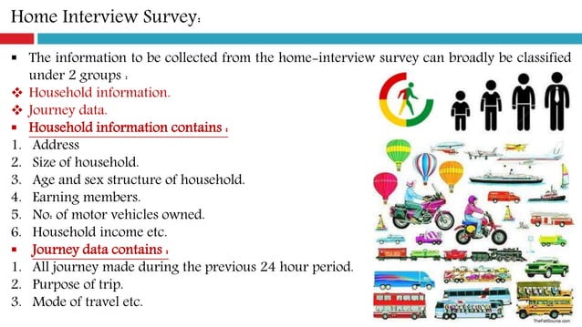 Origin – Destination survey | PPTX | Travel Locations | Travel