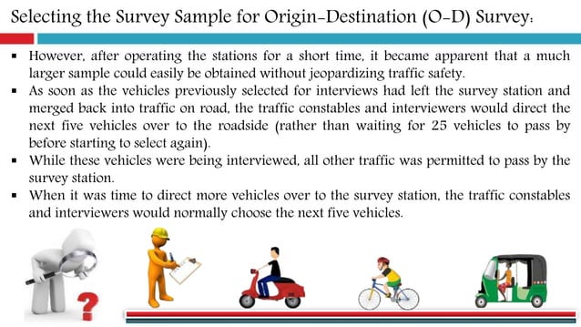 Origin – Destination survey | PPTX | Travel Locations | Travel