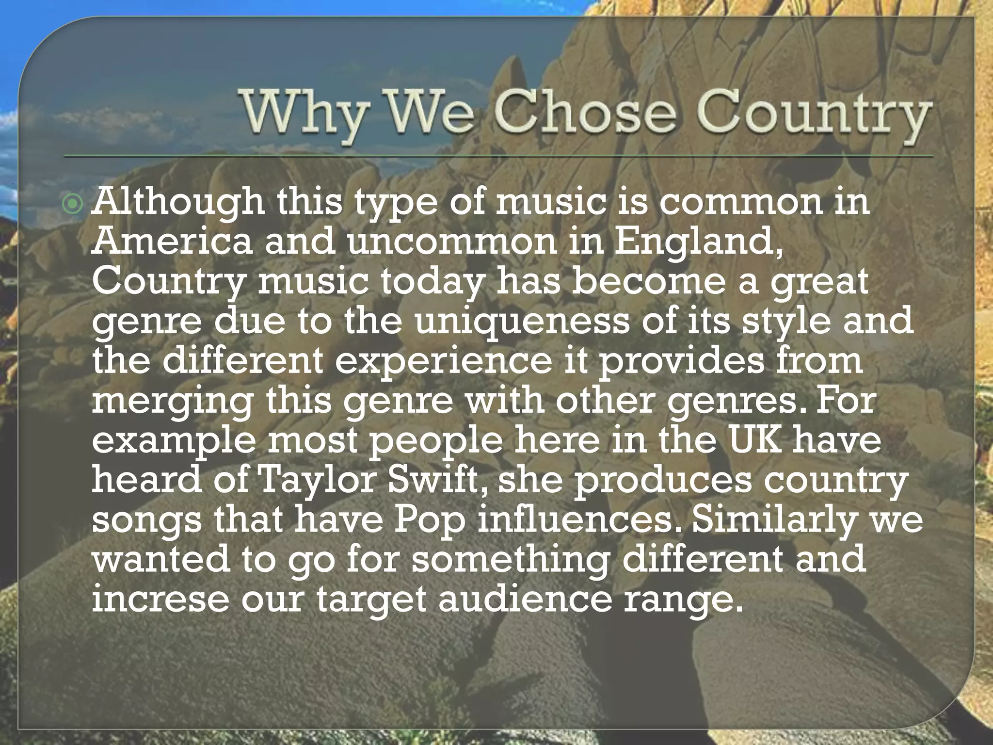 Country Music Genre Background By M.Raja