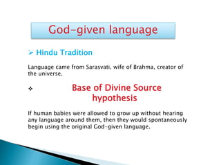 Orgin of language | PPTX