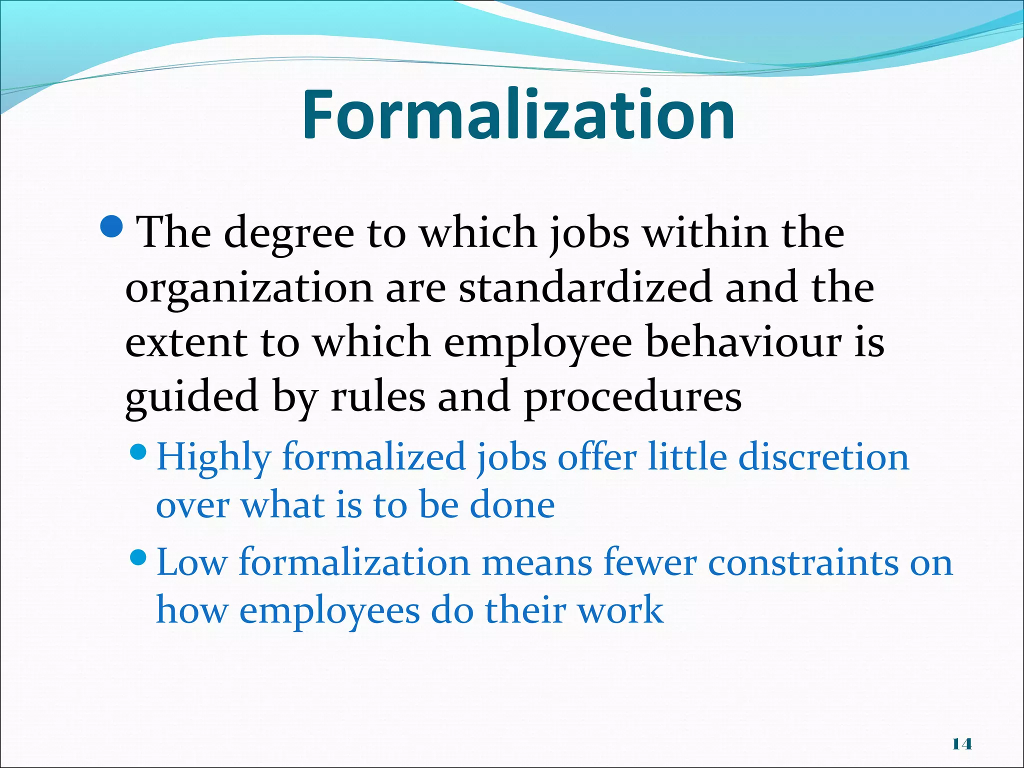 Organisational designs and structures, traditional & contemporary ...