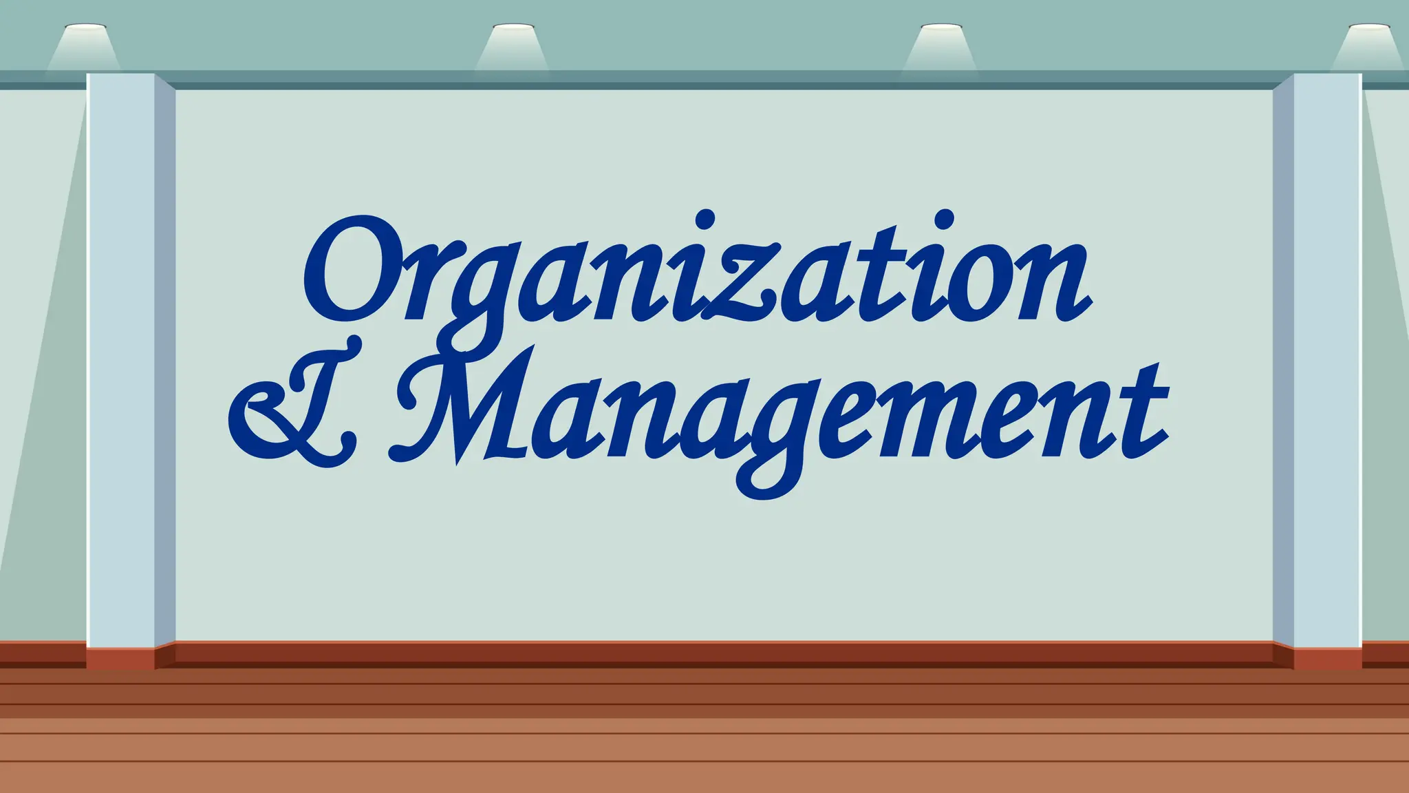 ORGANIZATION AND MANAGEMENT GRADE 11 MDL | PPTX