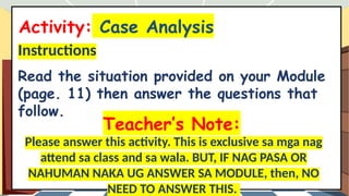 ORGANIZATION AND MANAGEMENT GRADE 11 MDL | PPTX