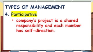 ORGANIZATION AND MANAGEMENT GRADE 11 MDL | PPTX