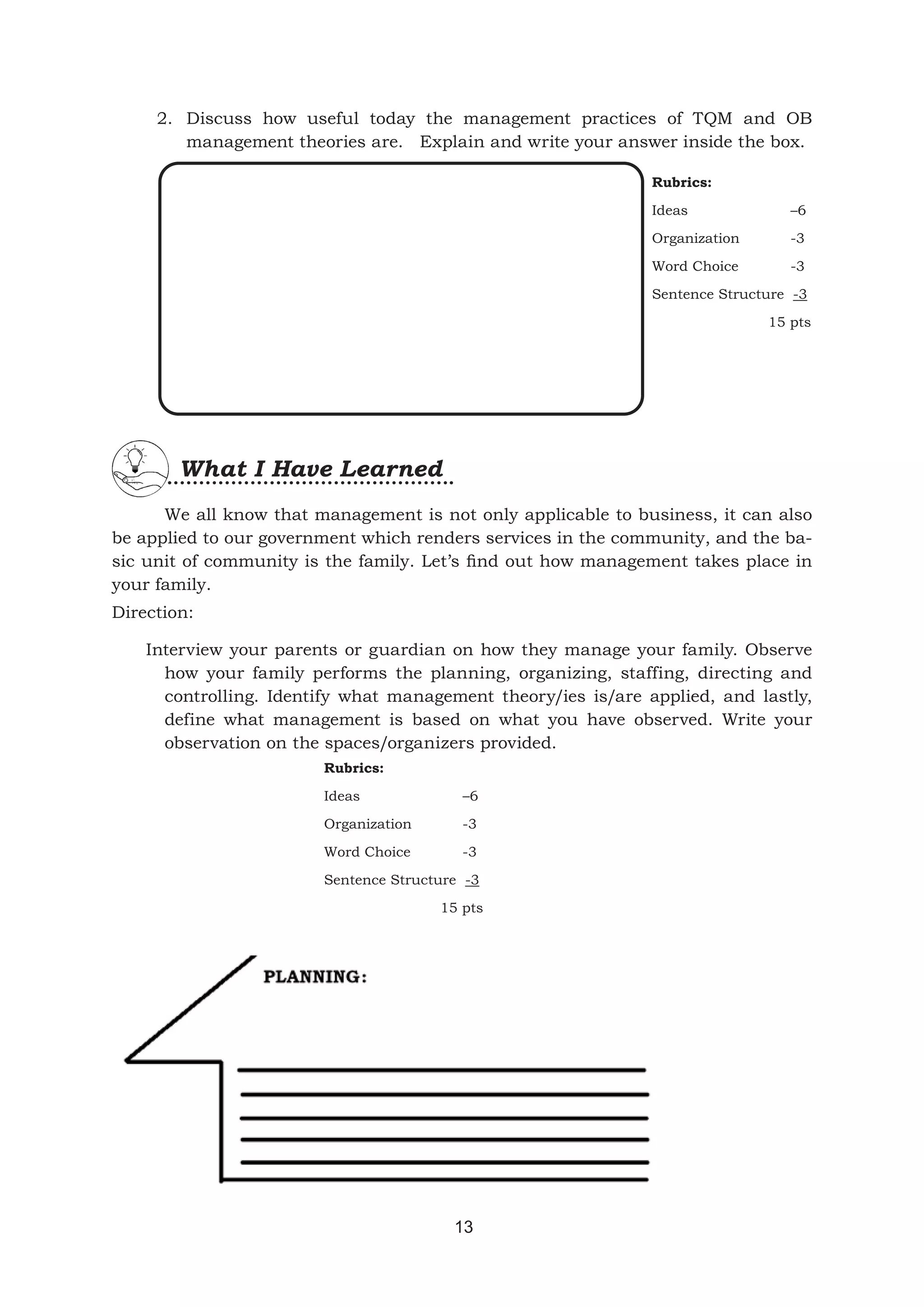 OrgMan_Module 1_Meaning, Functions, Types and Theories of Management ...
