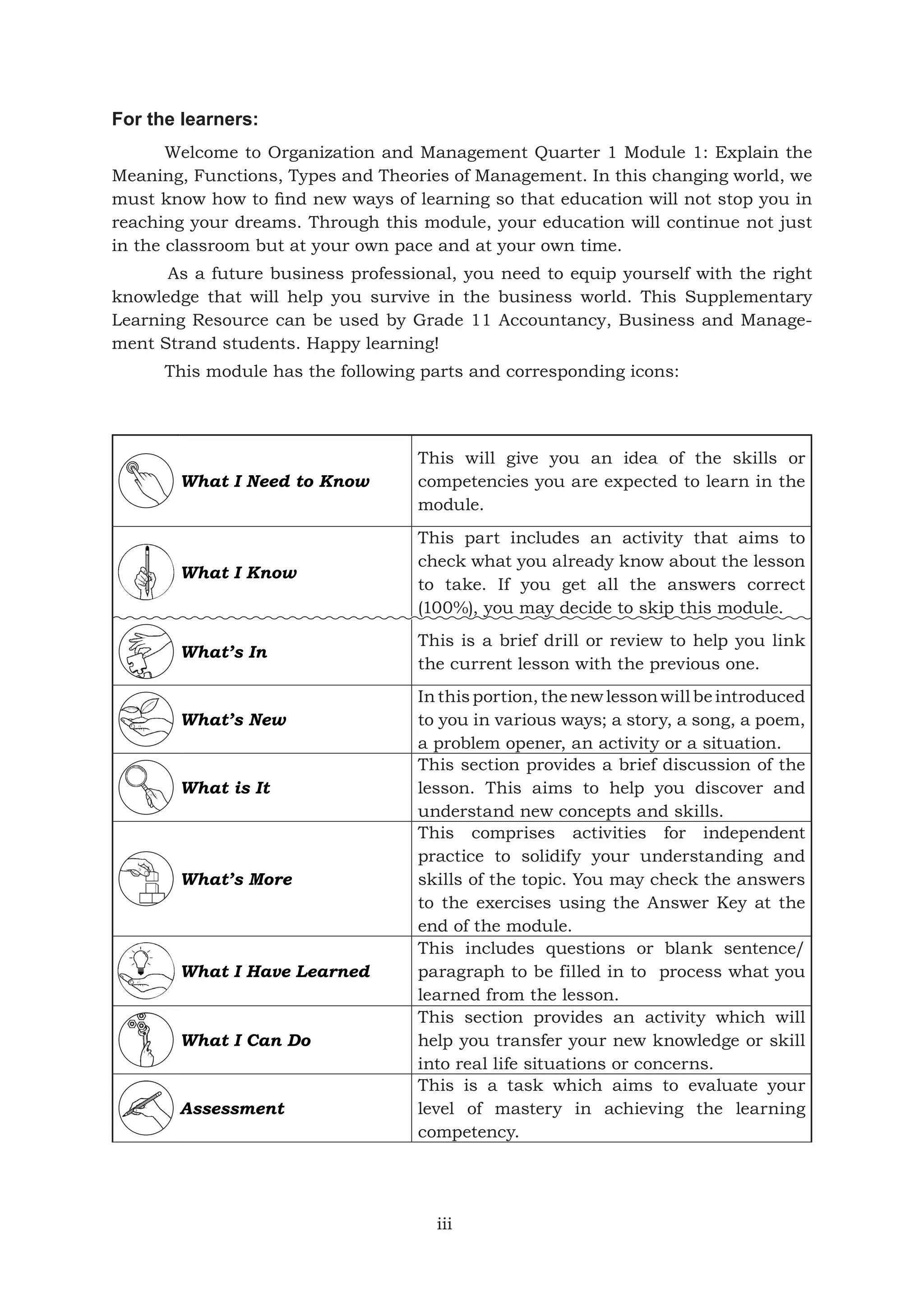 OrgMan_Module 1_Meaning, Functions, Types and Theories of Management ...