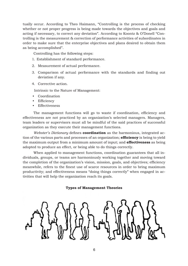 OrgMan_Module 1_Meaning, Functions, Types and Theories of Management ...