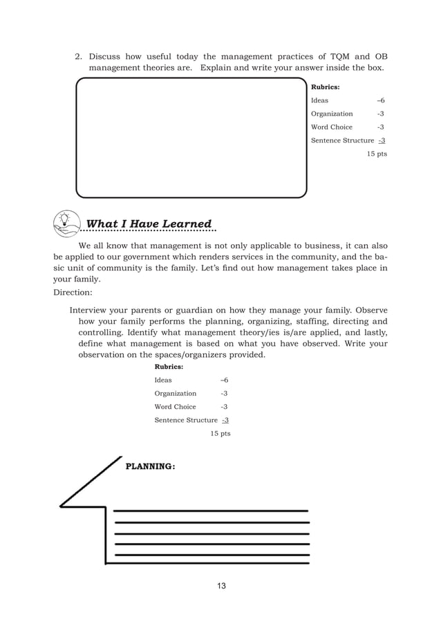OrgMan_Module 1_Meaning, Functions, Types and Theories of Management ...