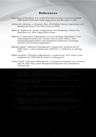 OrgMan_Module 1_Meaning, Functions, Types and Theories of Management ...