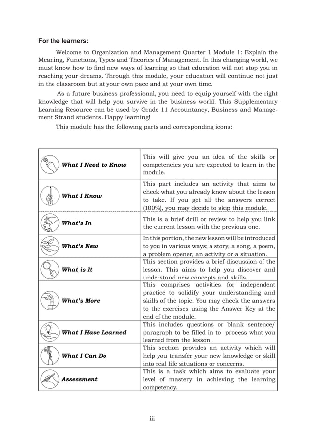 OrgMan_Module 1_Meaning, Functions, Types and Theories of Management ...