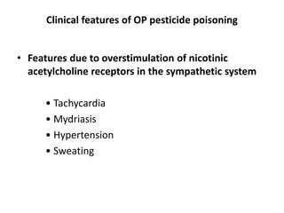 Orgnaophosphate poisoning handout issue (1) | PPTX