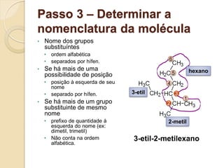 Orgânica hidrocarbonetos ramificados | PDF